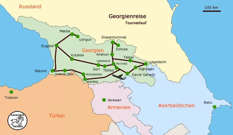 Self-drive tour Georgia - KAUKASUS-REISEN